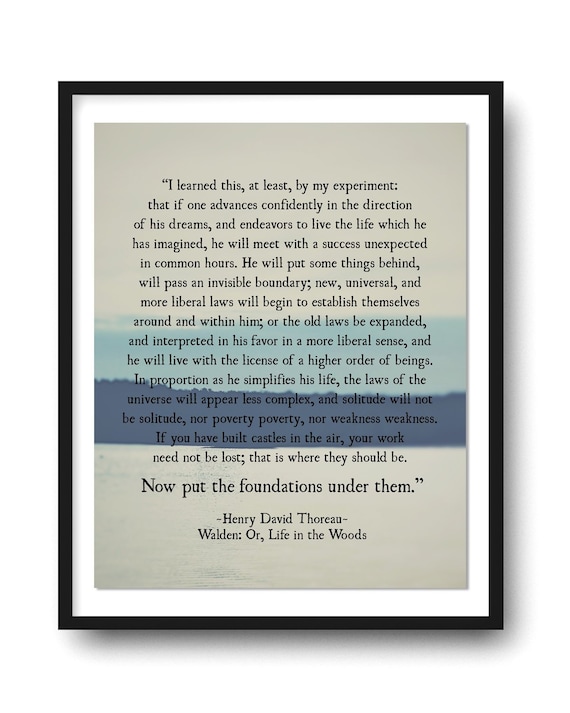 Walden Imagery Quotes