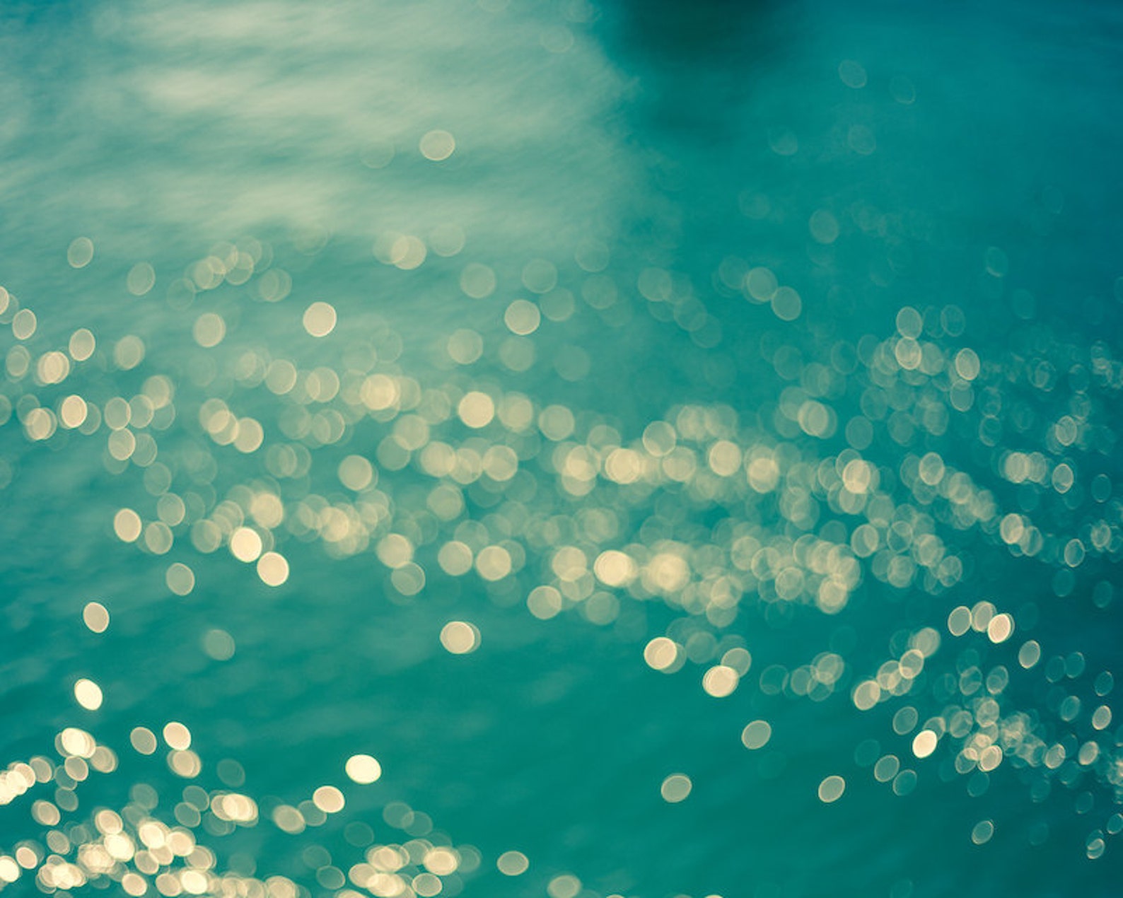 Ocean Art, Nautical Beach Decor, Teal Ocean Art, Abstract Ocean Photo ...