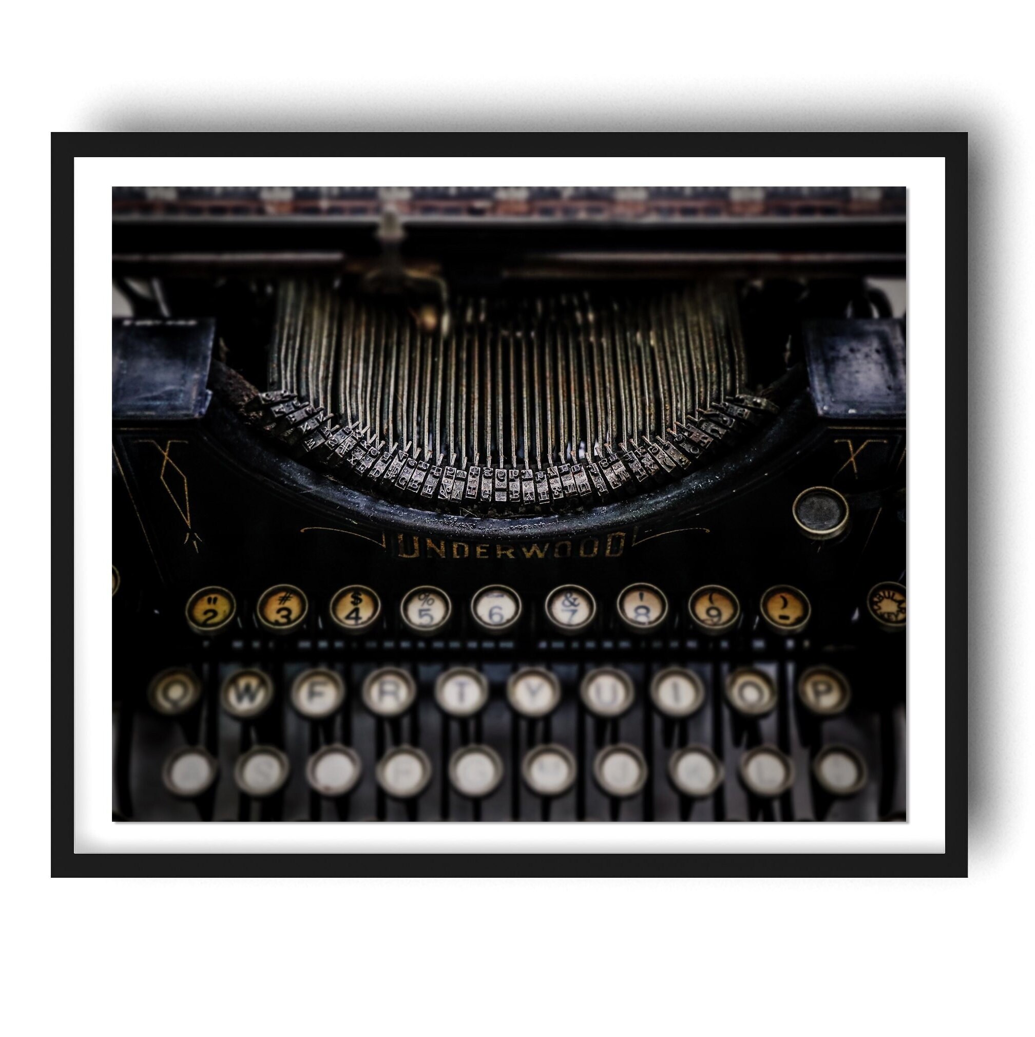 Vintage Typewriter Background