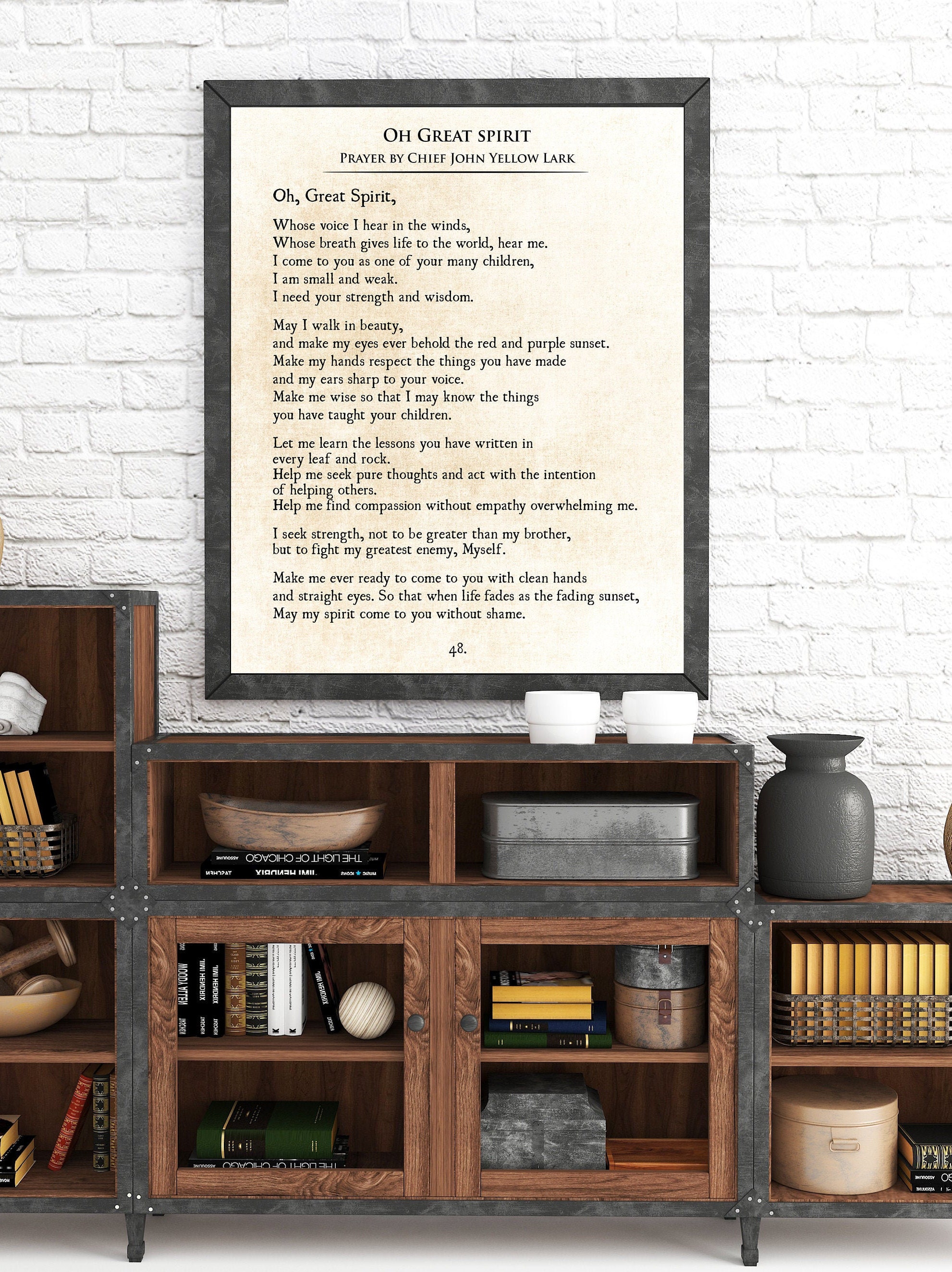 Oh Great Spirit Native American Prayer, John Yellow Lark Prayer ...