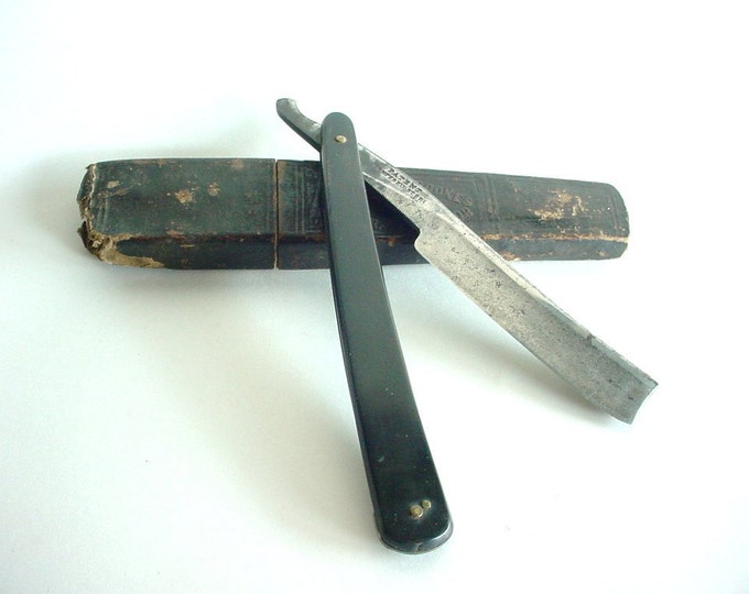 John Barber Straight Razor - Vintage Razor With Case - Etsy