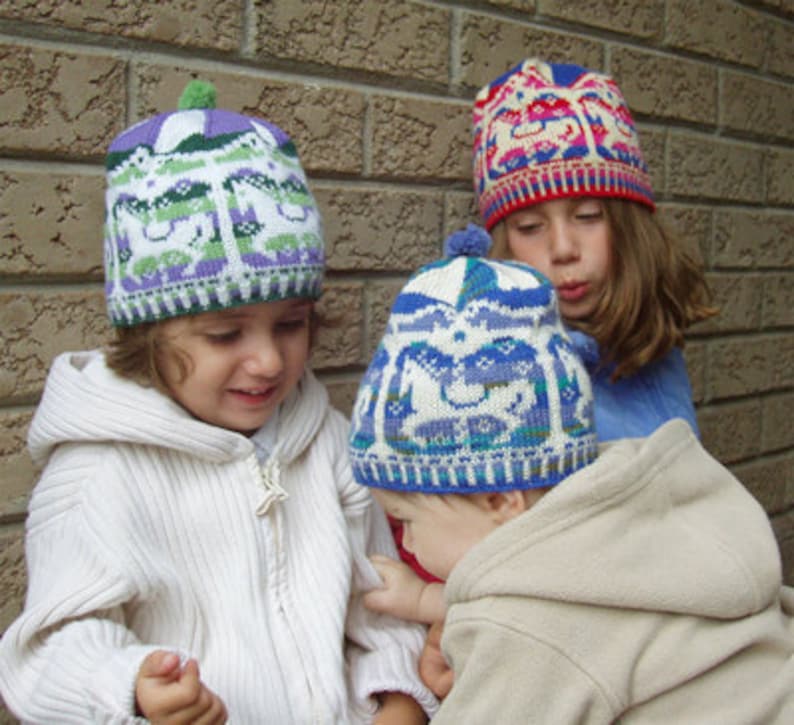 Knitting Pattern: Hat merry-go-round Baby and - Etsy