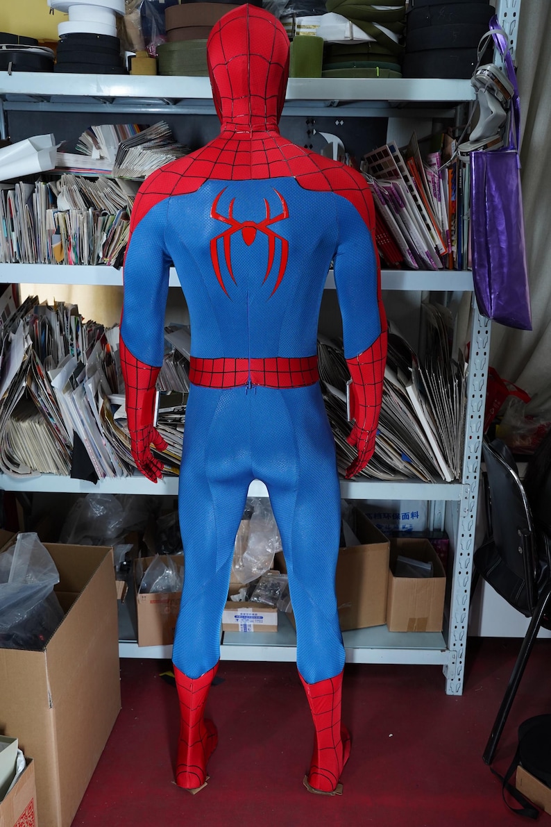 Peter B Parker Spiderman Inspired Cosplay Suit | Brand New Day Red ...