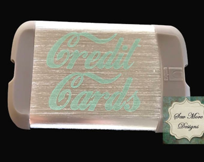 Umbra Silver Metallic Bungee Credit/gift Card Case ~ RFID Blocking ...