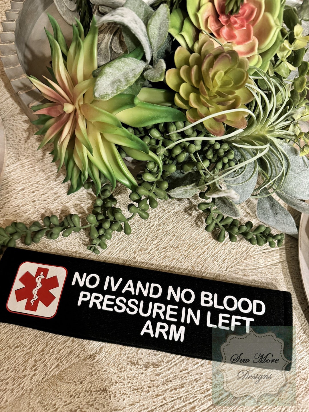 No IV and No Blood Pressure in Left Arm ~ Medical Alert Seat Belt Cover ...