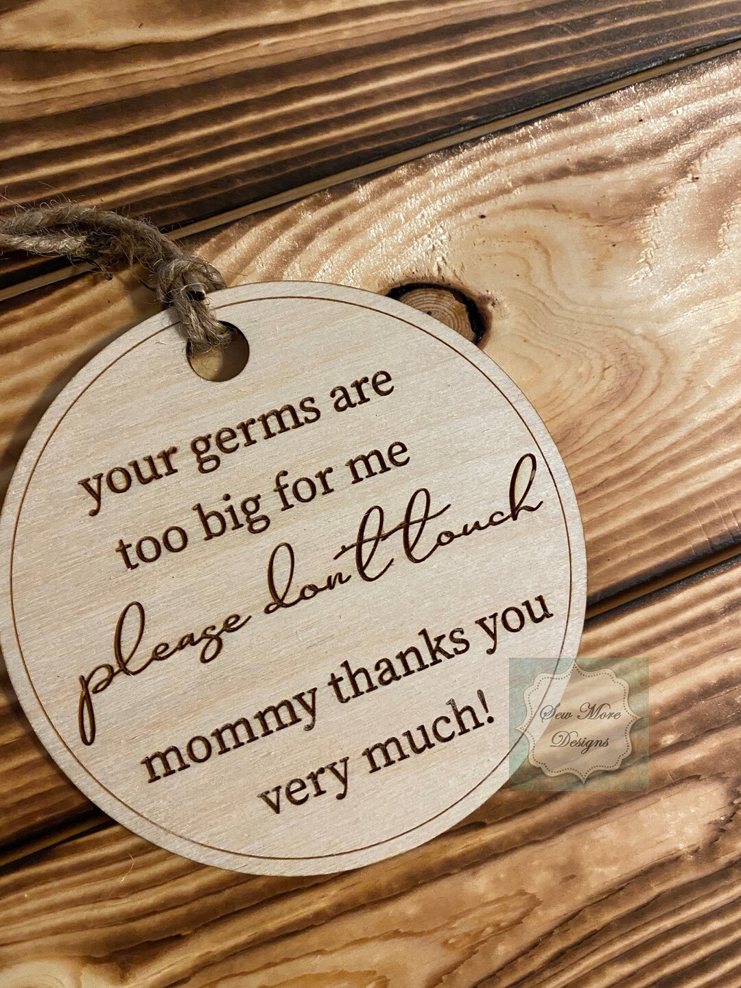 Car Seat Tag ~ Baby Germ Tag ~ Please Don't Touch Baby Sign ~ Germs Are ...