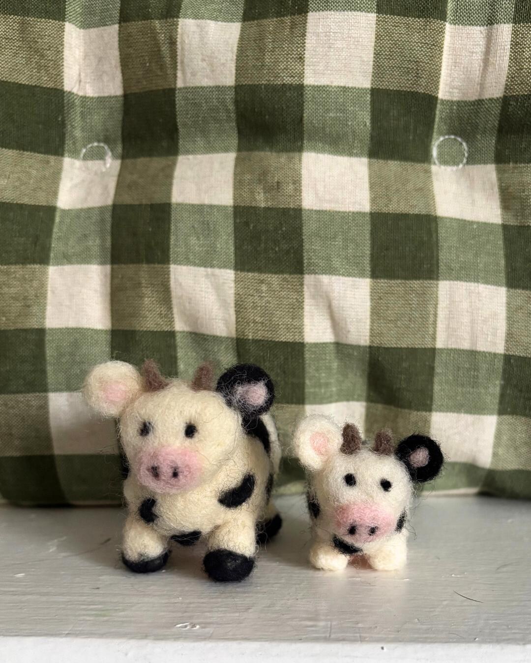 Felted Cow – Mimi the Daughter Cow - Etsy