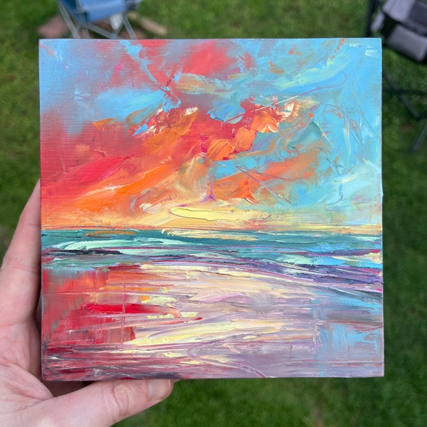 6x6 Painting - Etsy