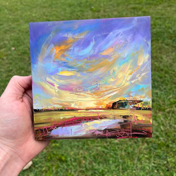 6x6 Painting - Etsy