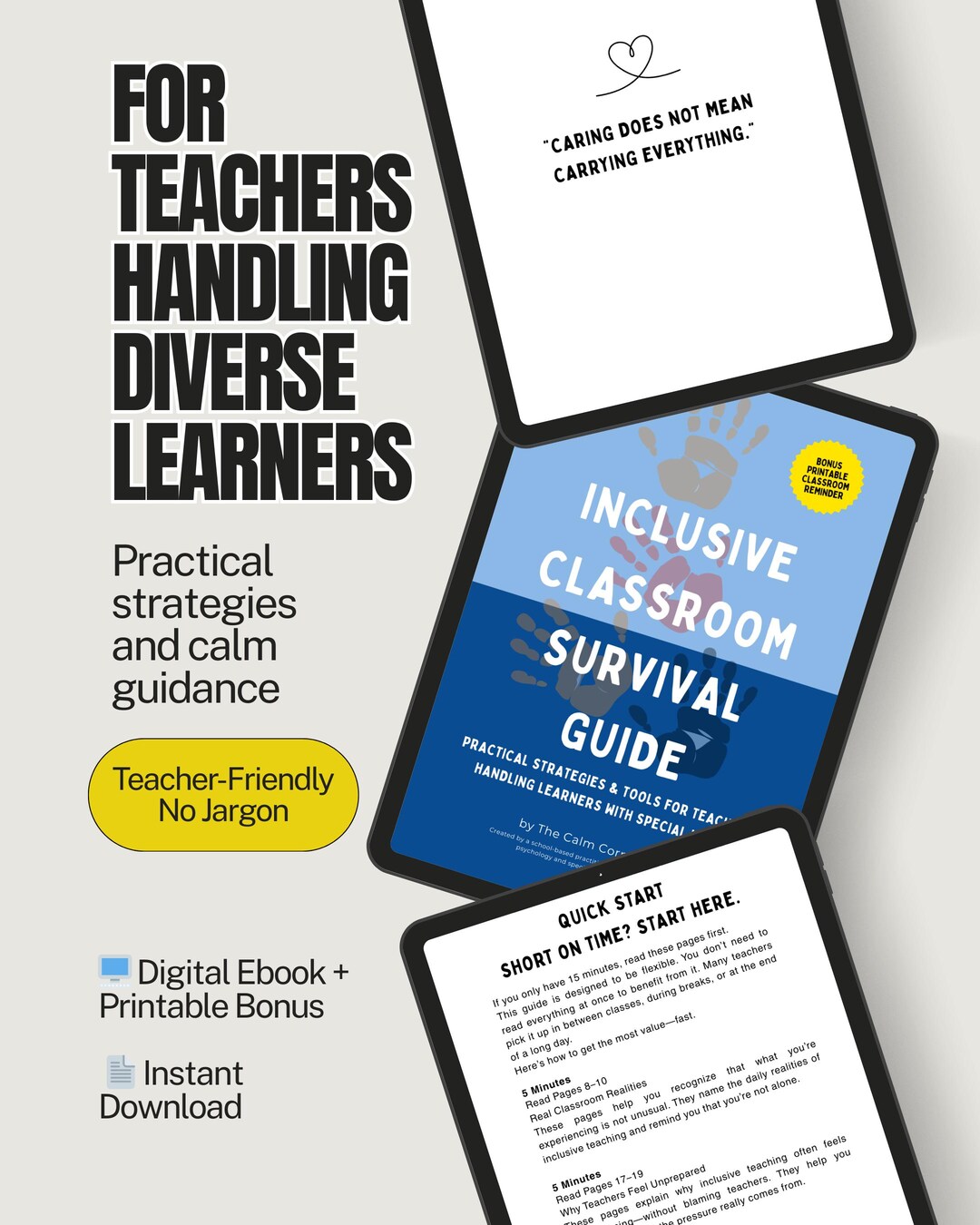 Inclusive Classroom Survival Guide for Teachers | Practical Support ...
