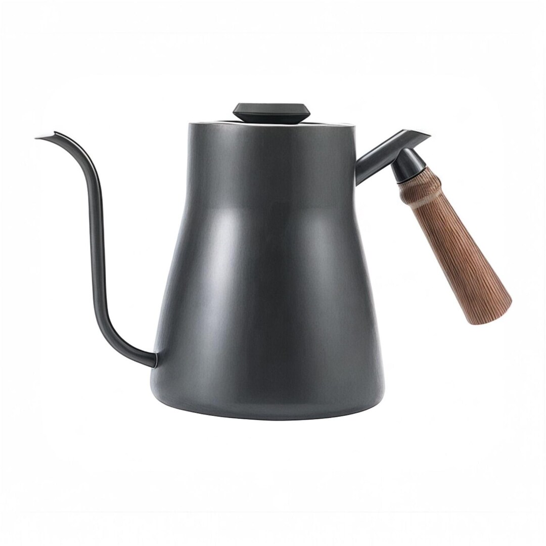 Custom Barista Coffee Maker Black Tea Pot - Stainless Steel Pour Over ...