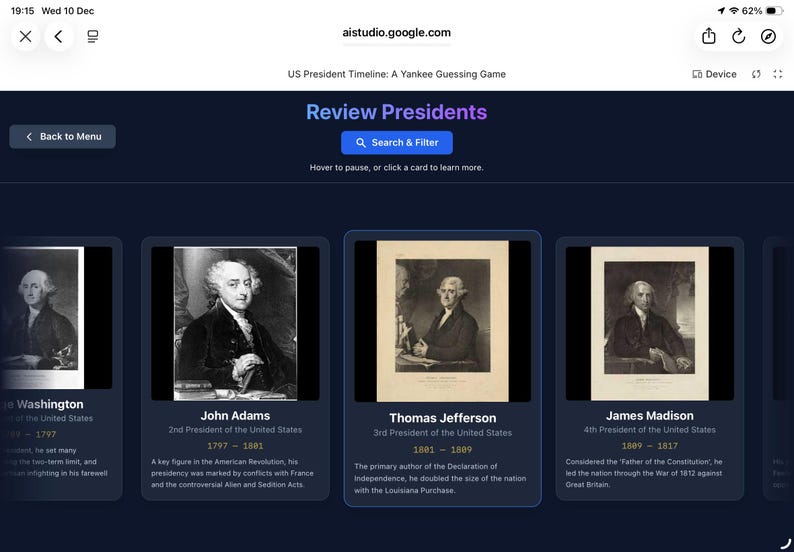 US Presidents Timeline - Etsy