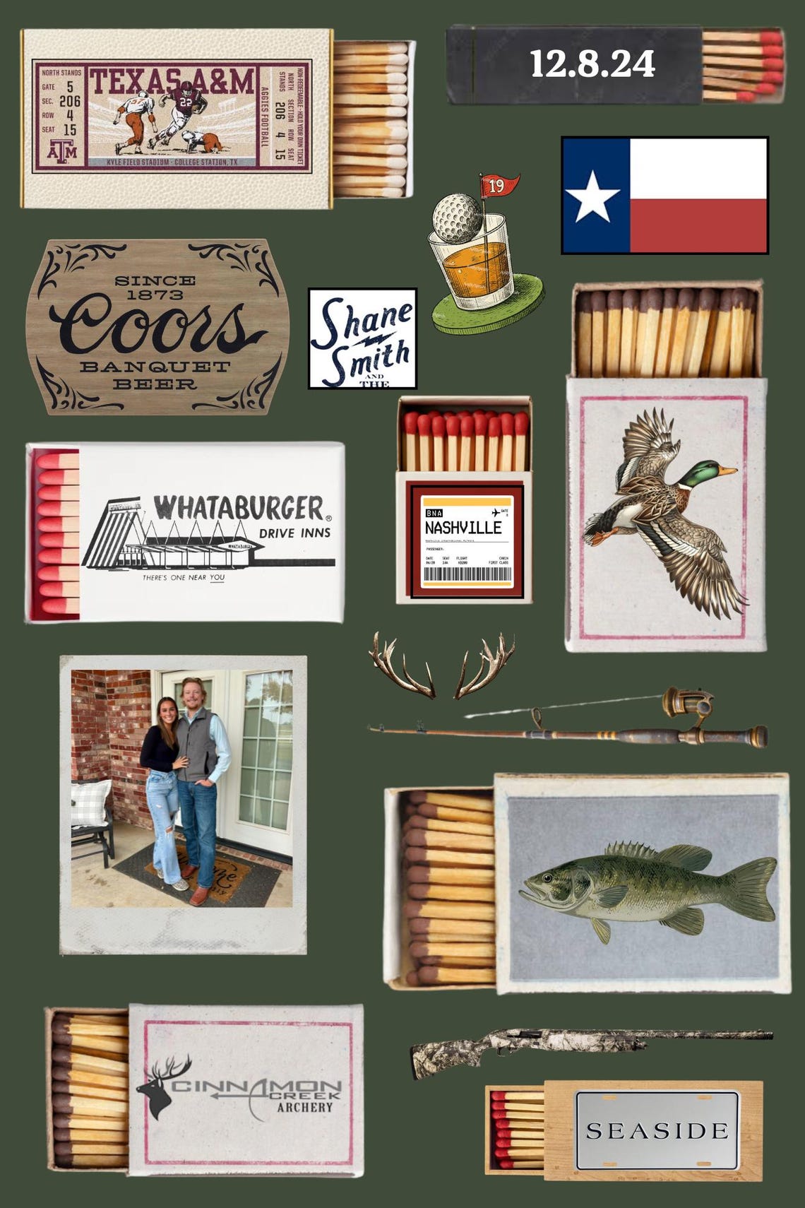 Custom Matchbox Art Frame - Etsy
