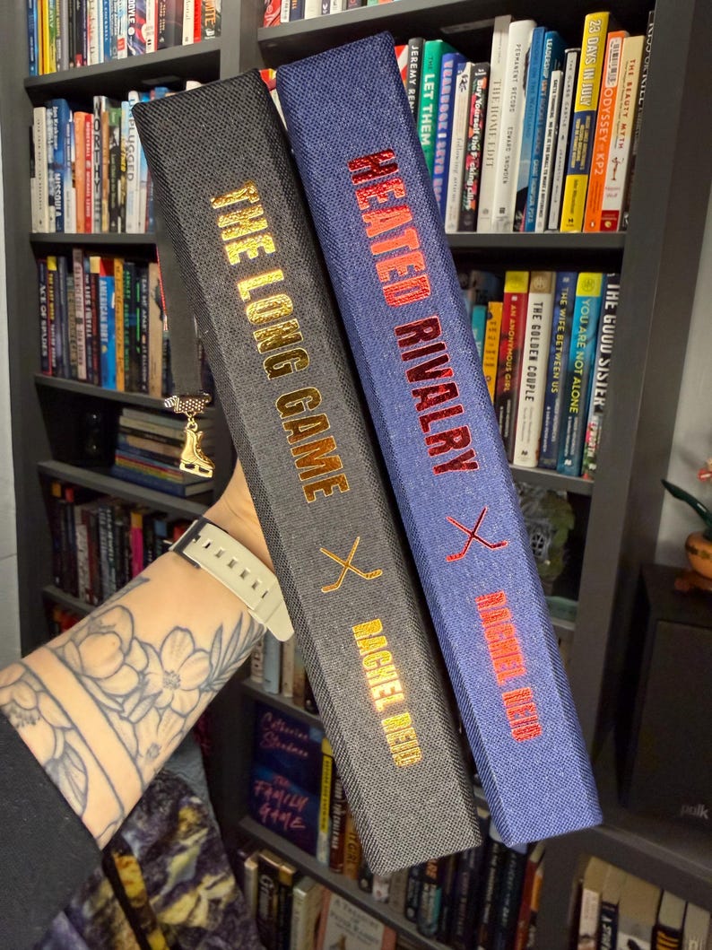 Heated Rivalry by Rachel Reid Hardcover Rebound Book - Etsy