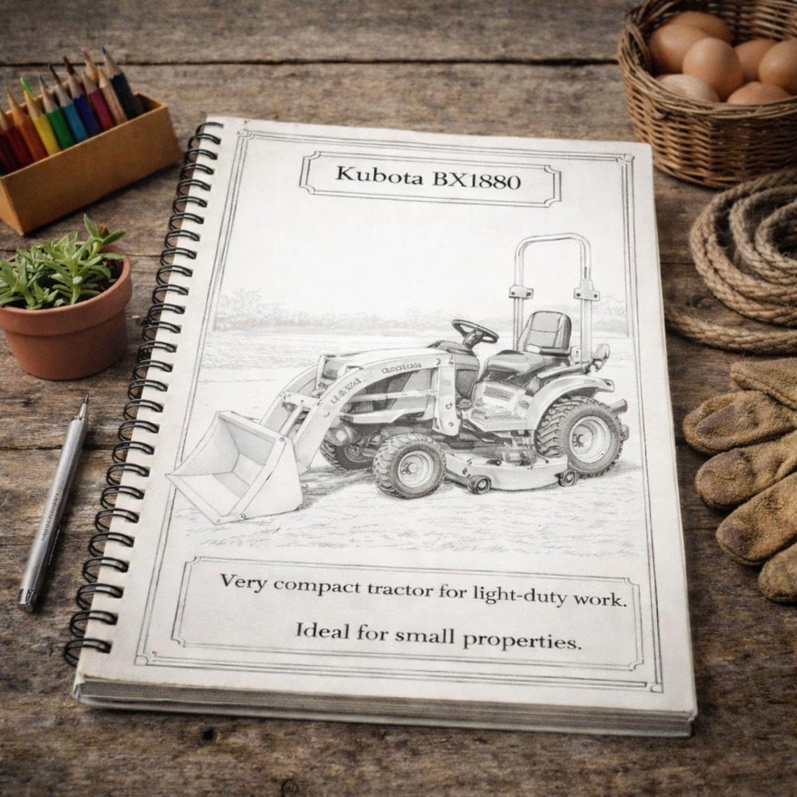 Iconic Farm Tractors Coloring Book - Etsy