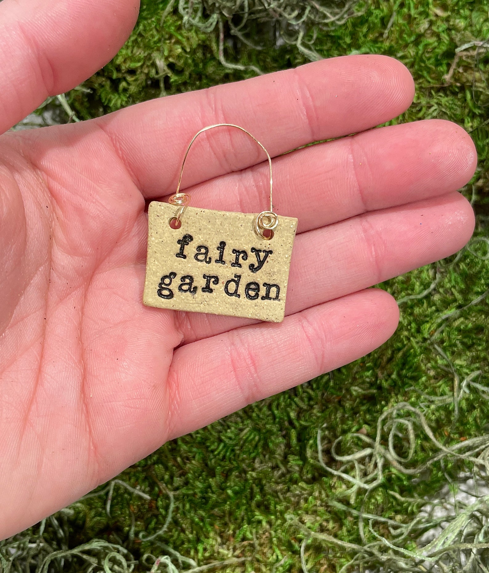 Fairy Garden Signs Outdoor Garden Sign Miniature - Etsy