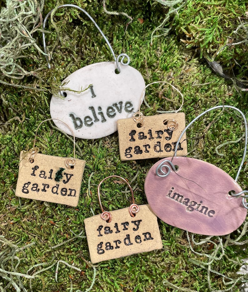 Fairy Garden Signs Outdoor Garden Sign Miniature - Etsy