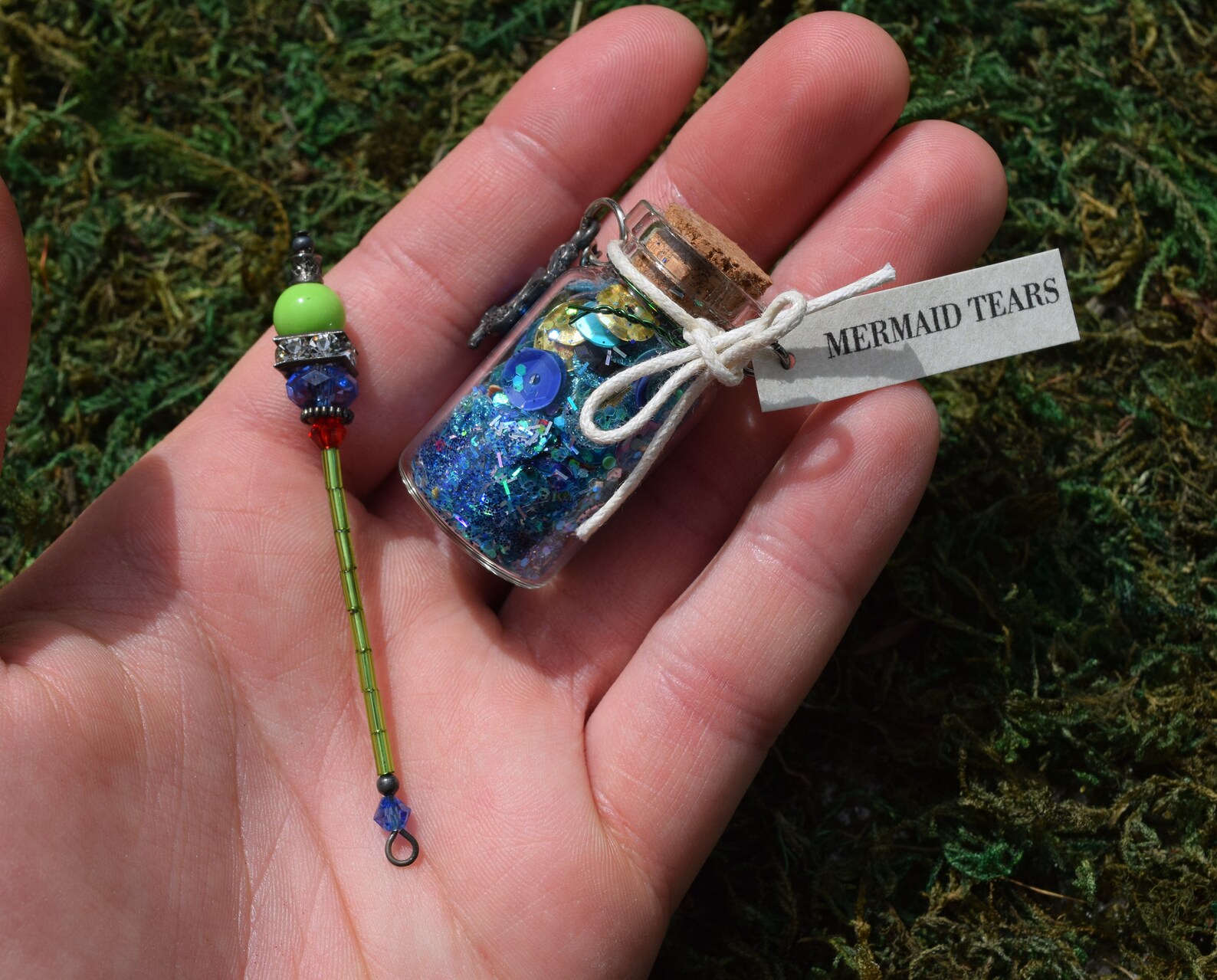 Mermaid Tears Fairy Dust Spell Bottle Pixie Dust - Etsy