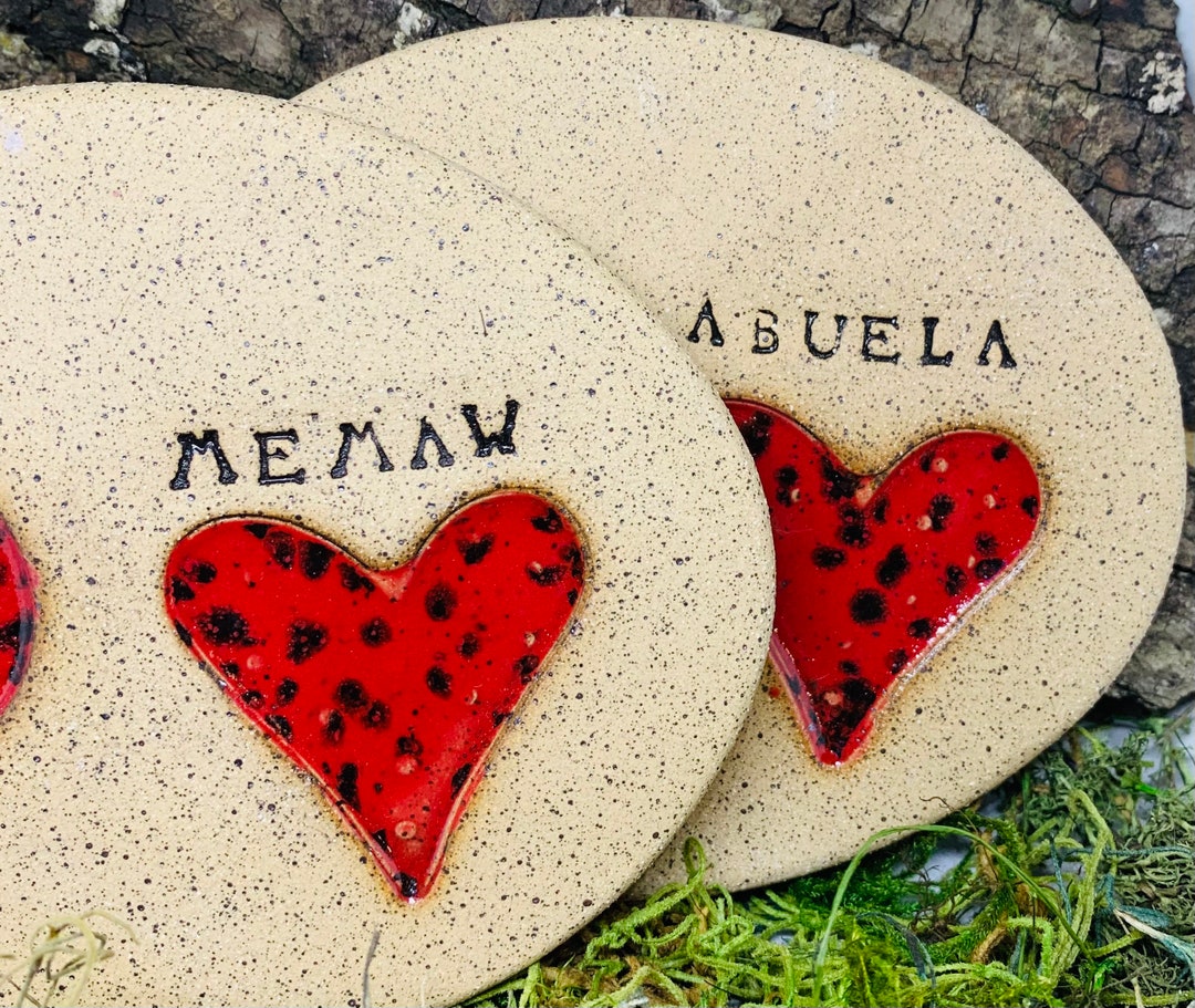 Personalized Puddler Stone: Hand-painted Stoneware for Butterflies ...