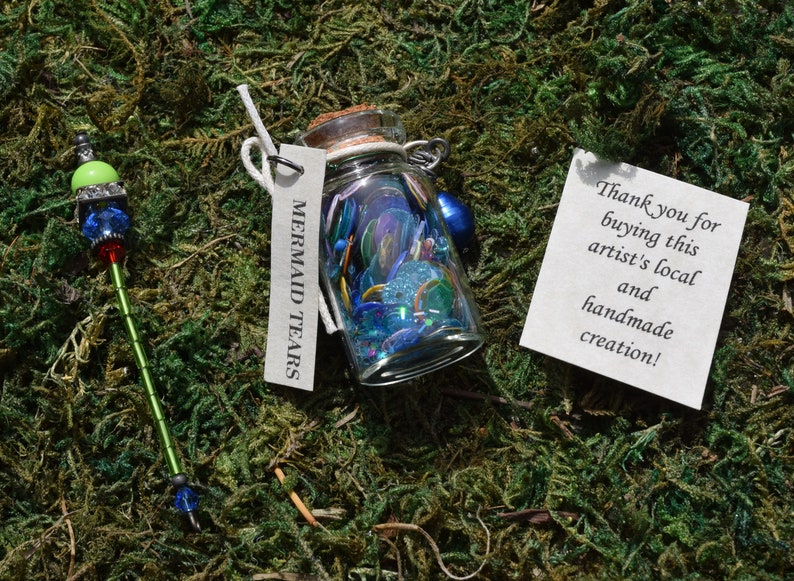 Mermaid Tears Fairy Dust Spell Bottle Pixie Dust - Etsy