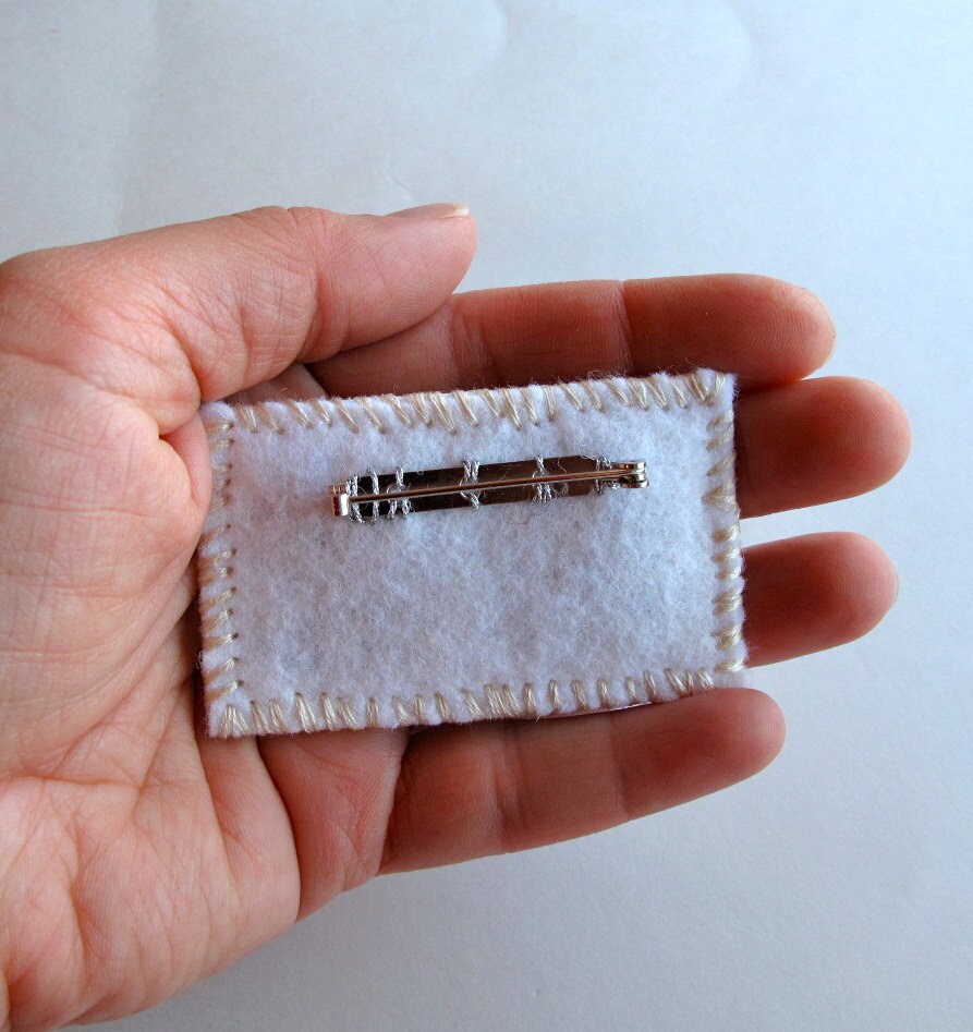 Geometric Love Brooch for Valentine's Day or Anytime - Etsy