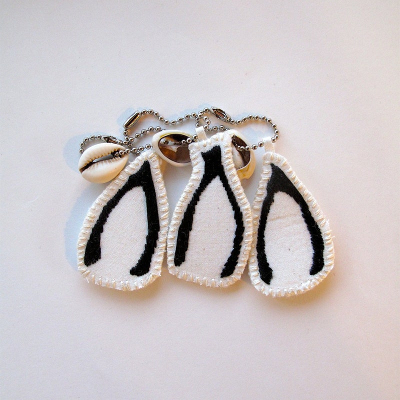 Wishbone Keychain - Etsy