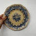 Spode Imperial Dining Plate With Blue Roses 1825 Antique Collection ...
