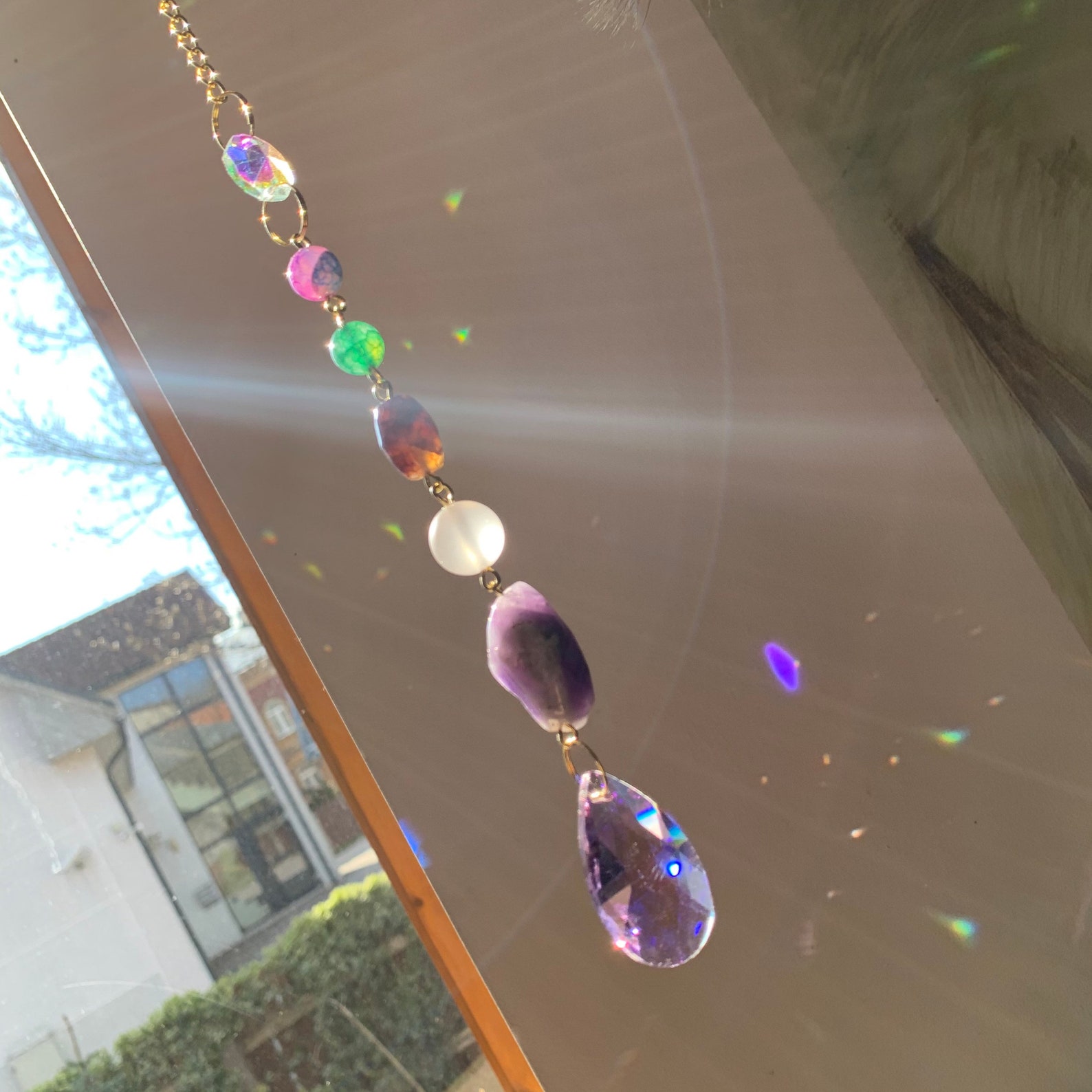 Suncatcher Window Decor Sun Catching Ornament, Window Hanging Home ...