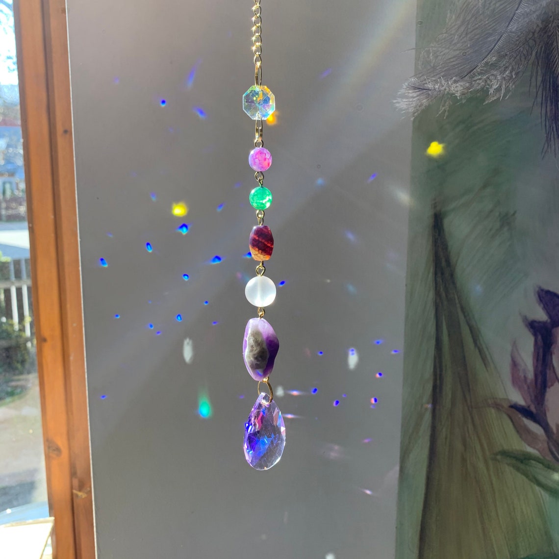 Suncatcher Window Decor Sun Catching Ornament, Window Hanging Home ...