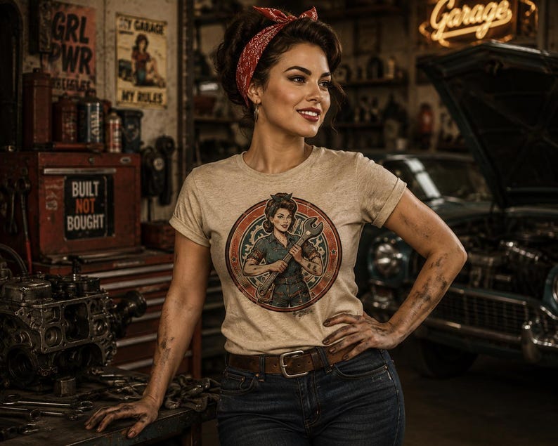 Mechanic Mom PNG Design, Retro Auto Repair Mama Clipart (digital ...