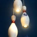 Bowling Pins. Pendant Light. LED Bulbs. - Etsy