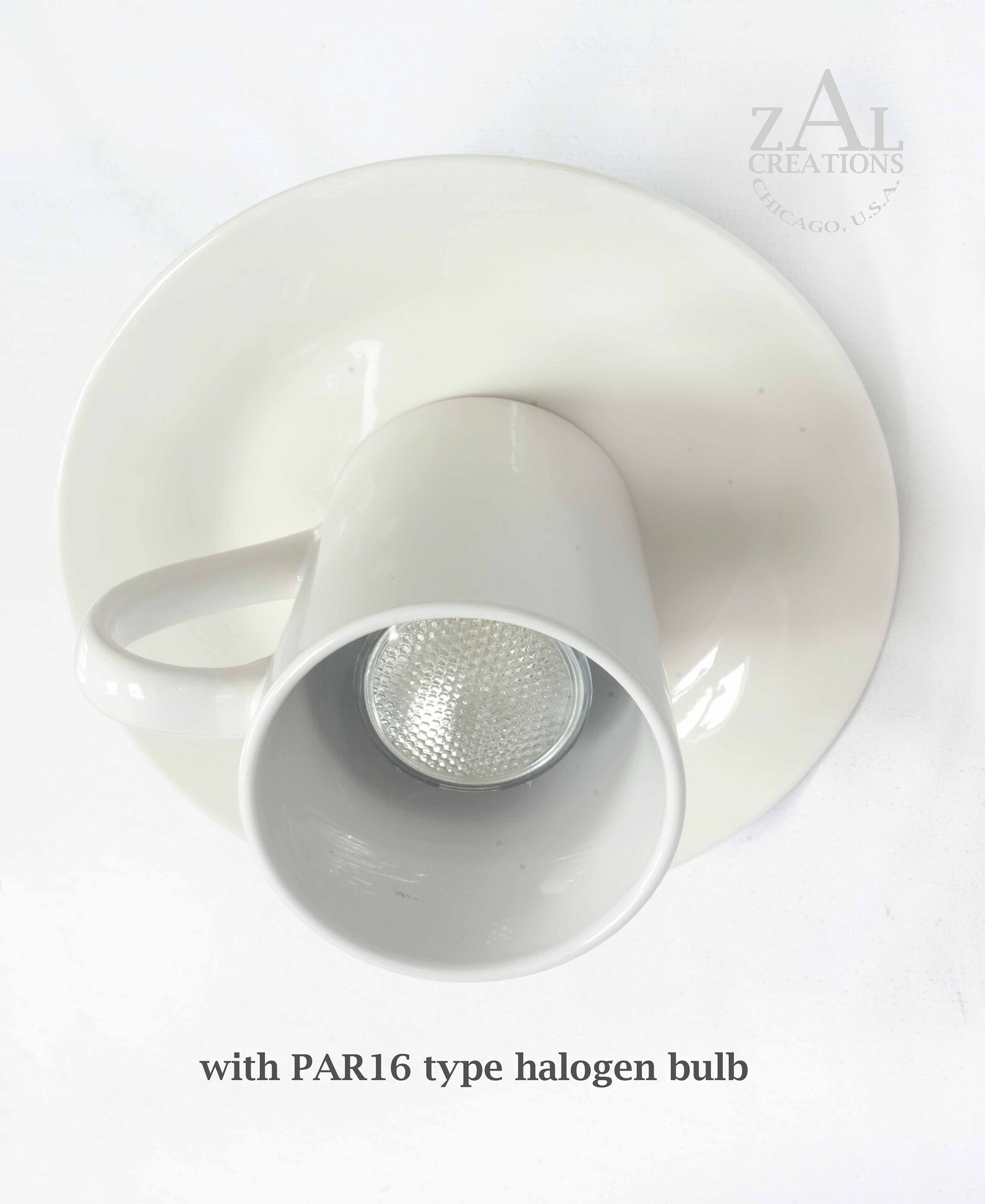 Ceiling Light. Coffee Mug Cup. Flush Mount. - Etsy