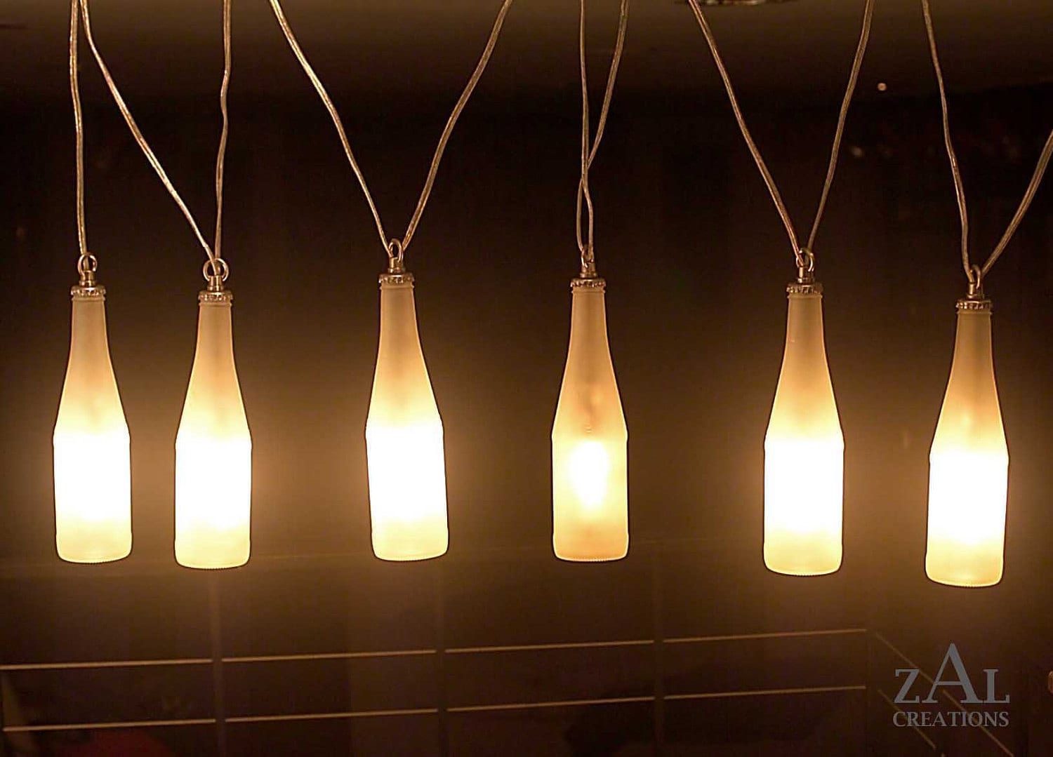 Umbrella Lights. Accent Lights. Six Beer Bottles. String Lights. - Etsy