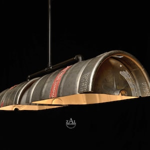Beer Keg Light, Keg Lighting, Pendant Light. Stainless Steel Barrel ...