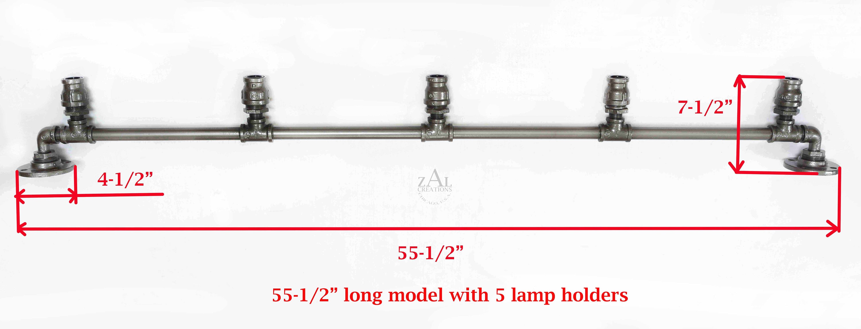 Plumbing Pipe Track Lighting