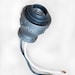 Steampunk Lampholder Black Iron Pipe Lamp Socket With Wire Leads. 3/4 ...
