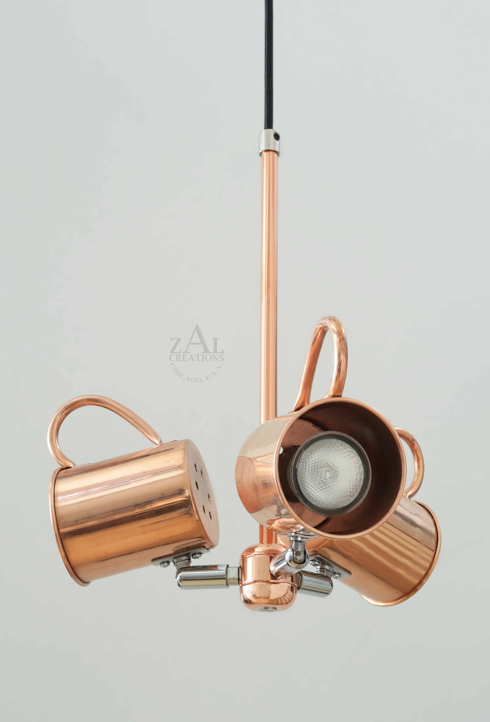 Copper Mug Moscow Mule Pendant Light. Chandelier. - Etsy