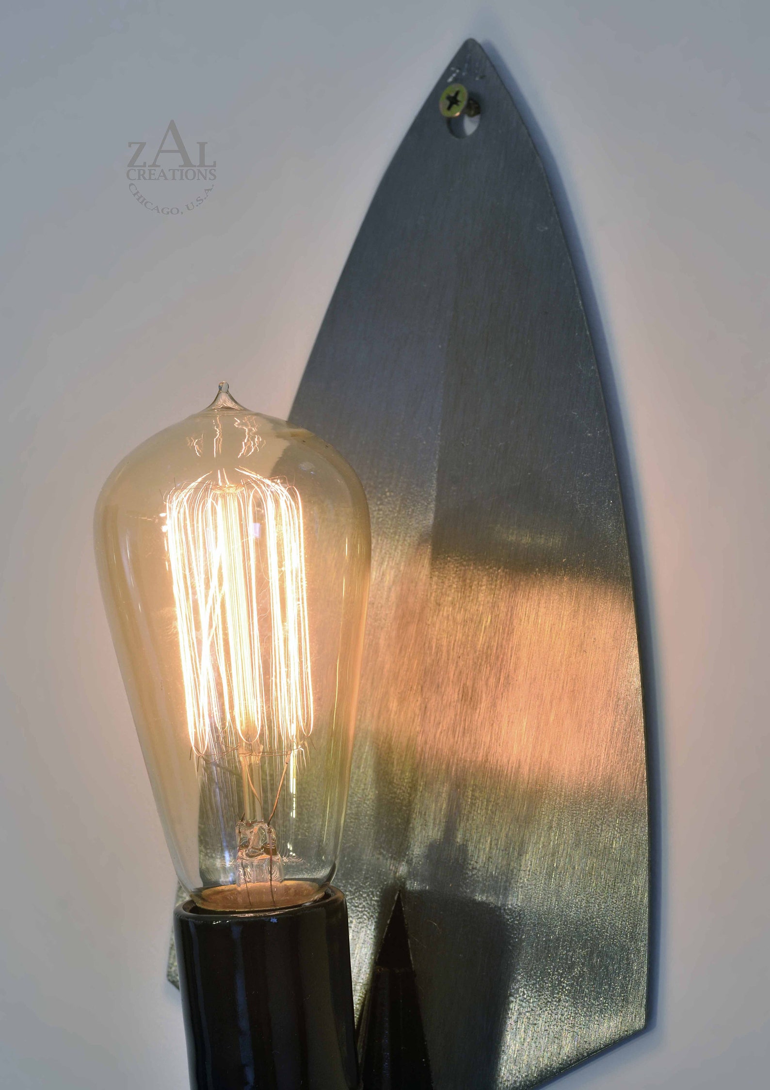 Brick Masonry Concrete Trowel Wall Light Table Lamp. | Etsy