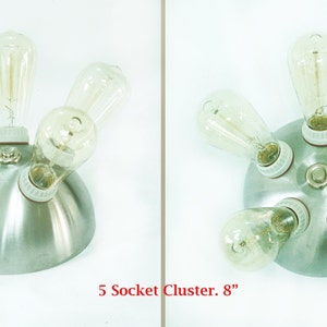 Ceiling Light, Sconce, Wall Light, 5-10 Socket Cluster. 8" - Etsy