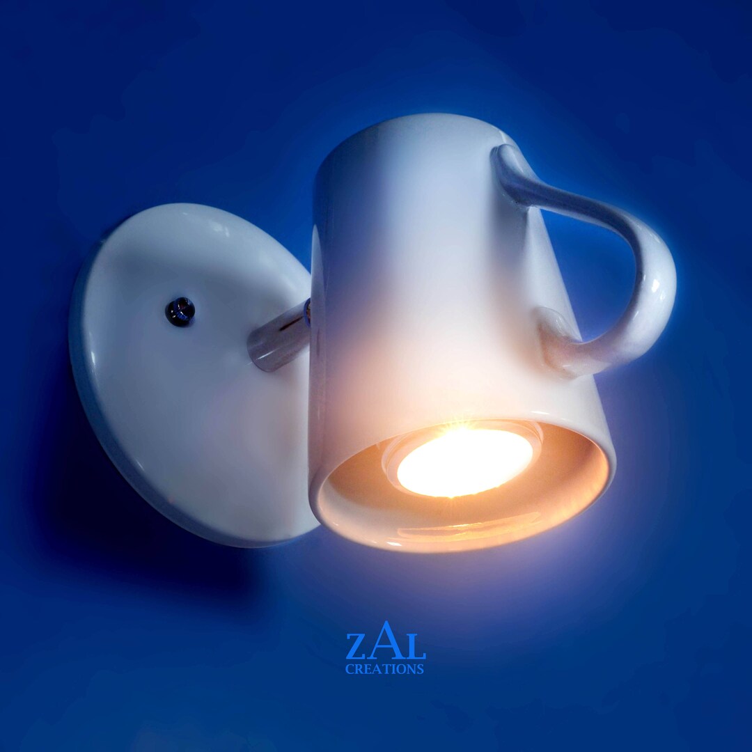 Sconce, Coffee Mug. Wall Light, Ceiling Light. Adjustable Beam Light ...