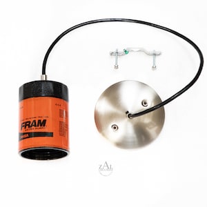 Pendant Light, Oil Filter. - Etsy