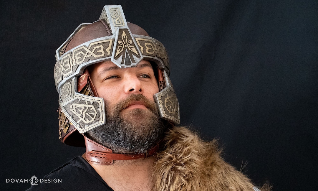 Gimli's Helmet, Lord of the Rings Dwarven Helmet, Wearable Costume ...