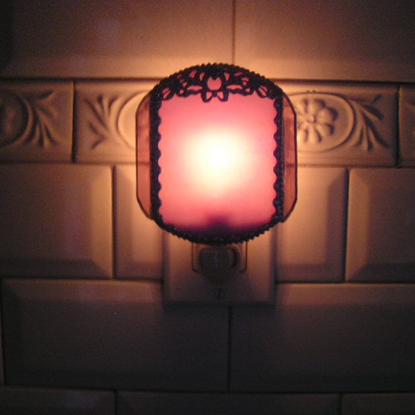 Pink Bow Lamp - Etsy