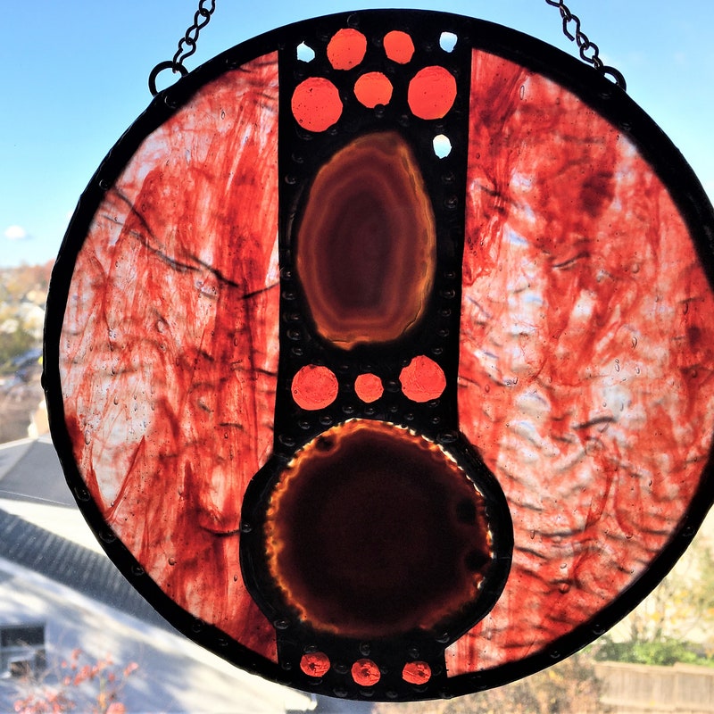Agate Stained Glass - Etsy