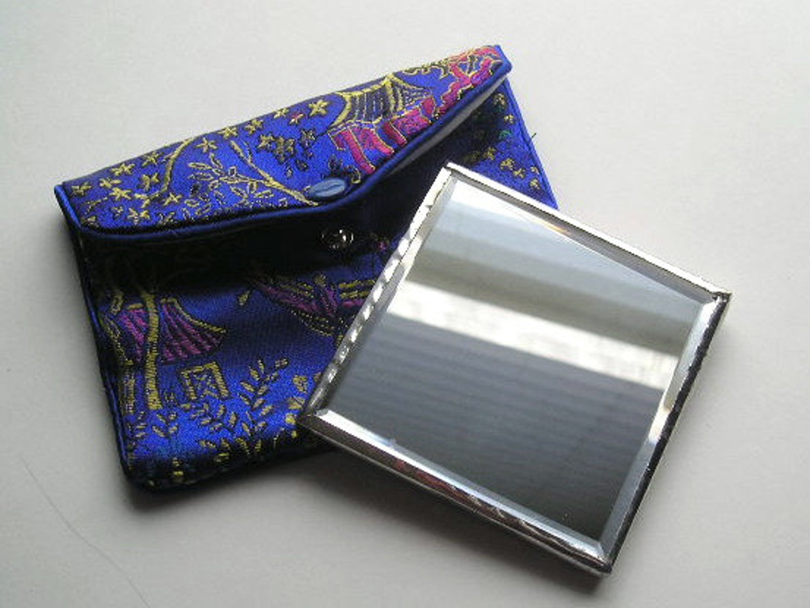 Stained Glass Purse Mirrorpocket Mirrorsun & - Etsy