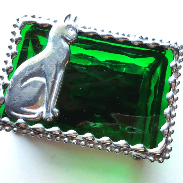 Cat Trinket Box - Etsy