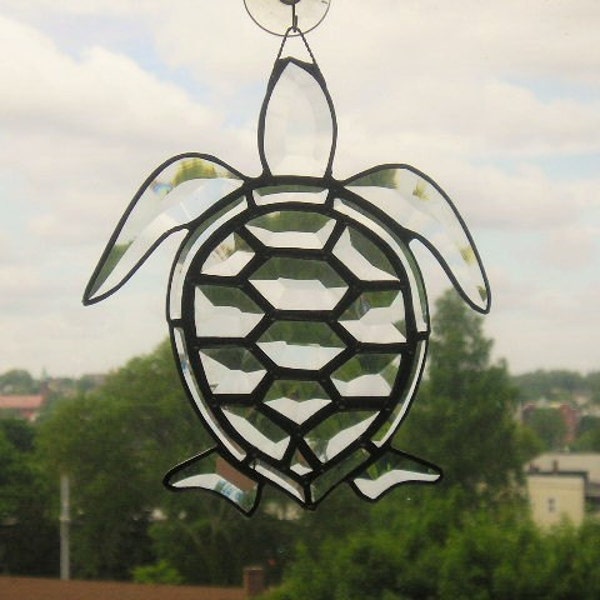 Turtle Suncatcher - Etsy