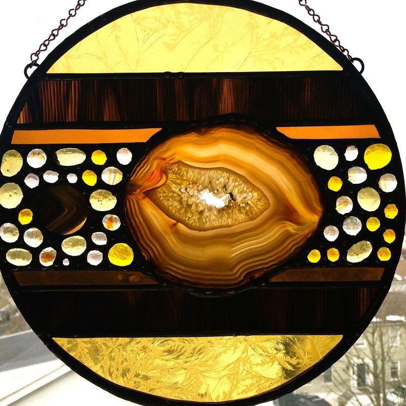 Agate Stained Glass - Etsy