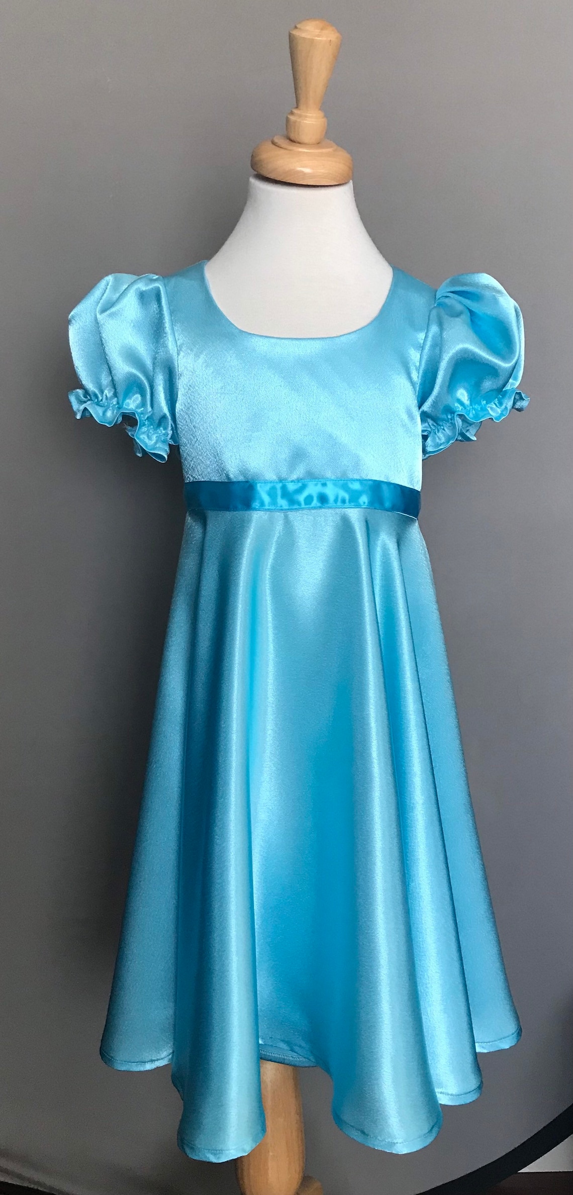 Wendy Darling Costume Blue Nightgown Dress for Girls Sizes 3-8 - Etsy