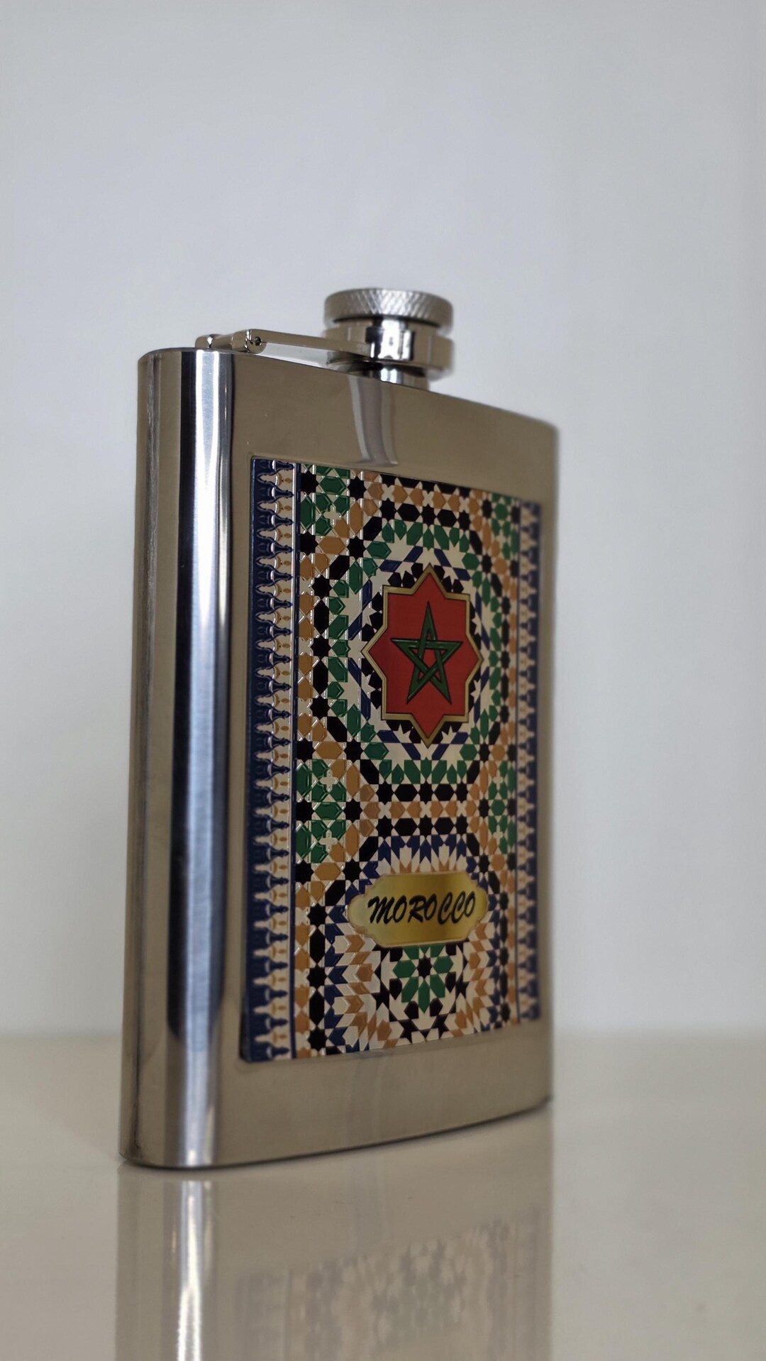 Brand New 4 Oz Stainless Steel Alcohol Flask in Box - Etsy